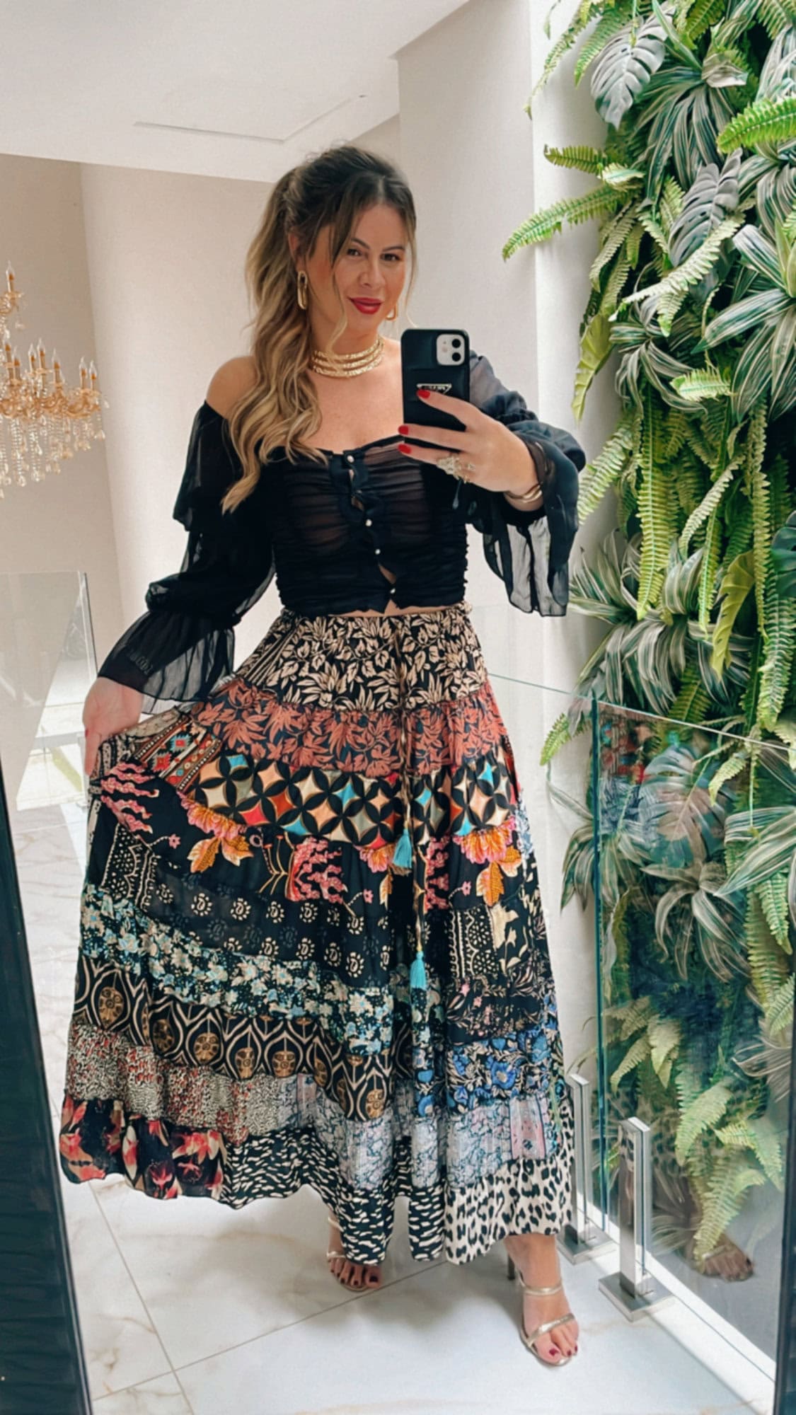 Saia Patchwork 93 - Tuê Brasil