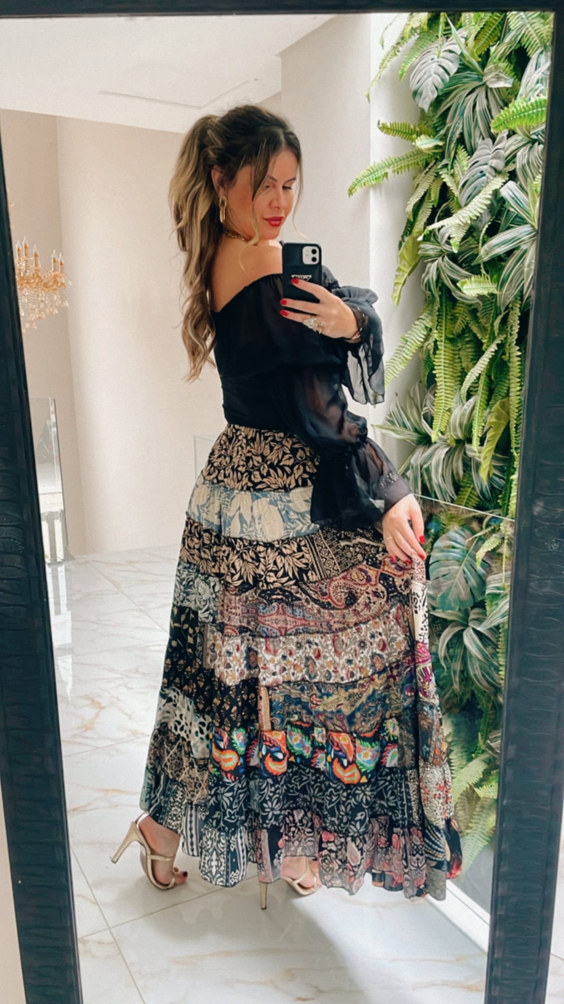 Saia Patchwork 93 - Tuê Brasil